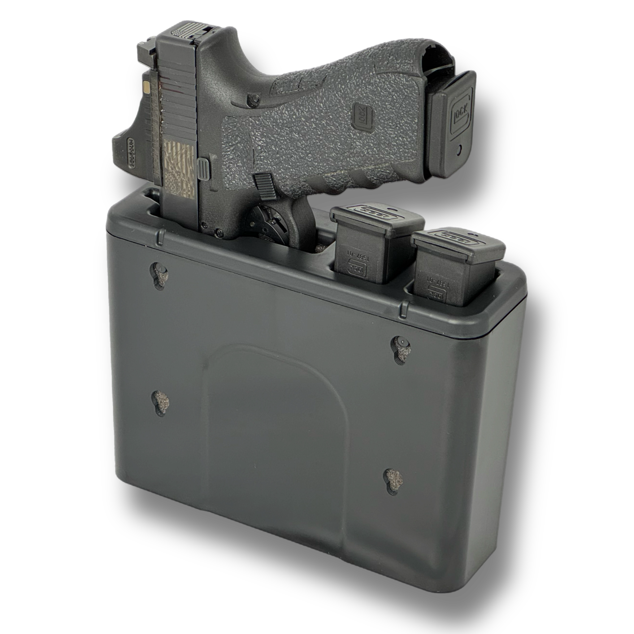 TacBox FS (Large) - Full Size to SubCompact Handgun Mountable Fast Acc ...